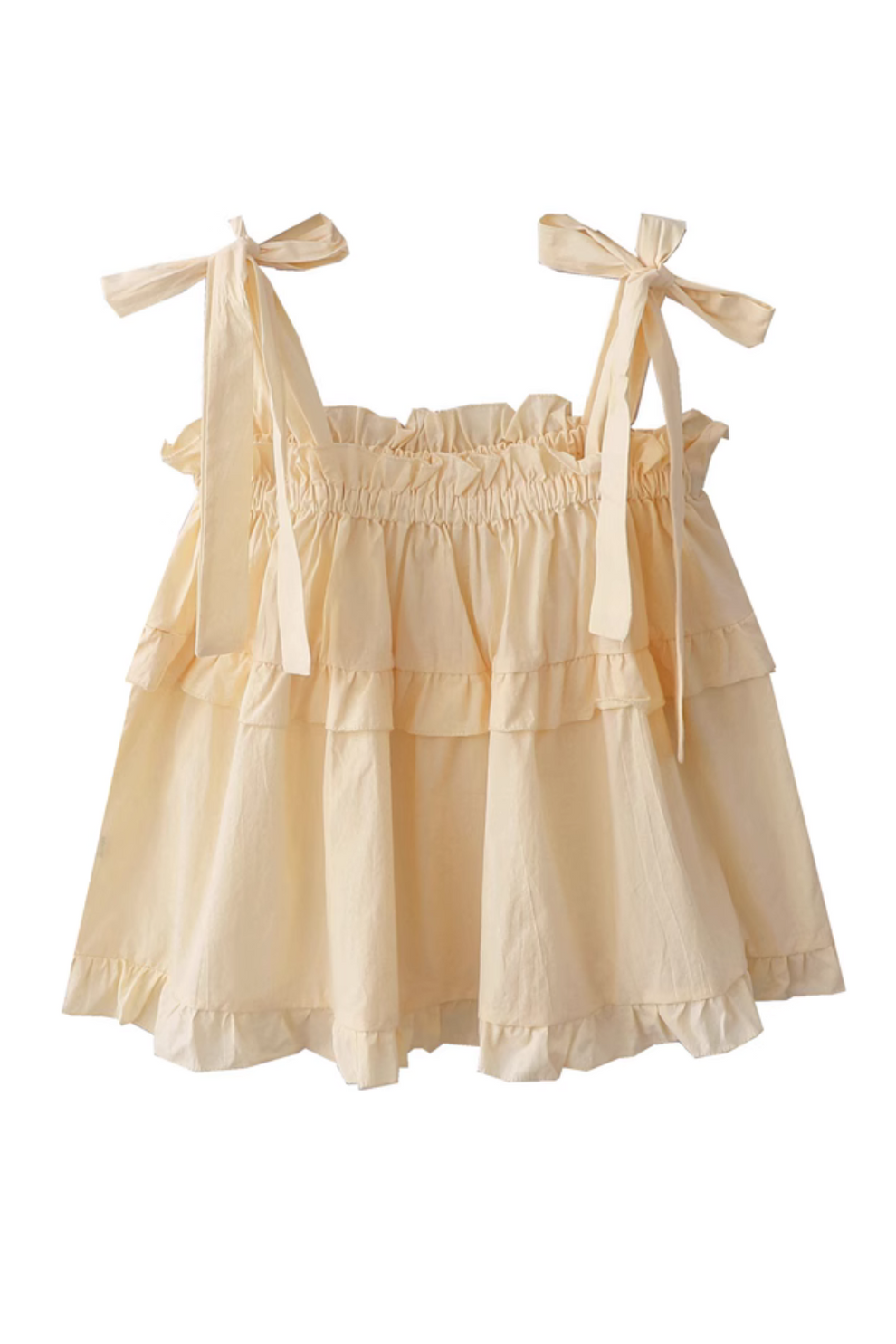 'Vivian' Sleeveless Layered Top (5 Colors) – Goodnight Macaroon