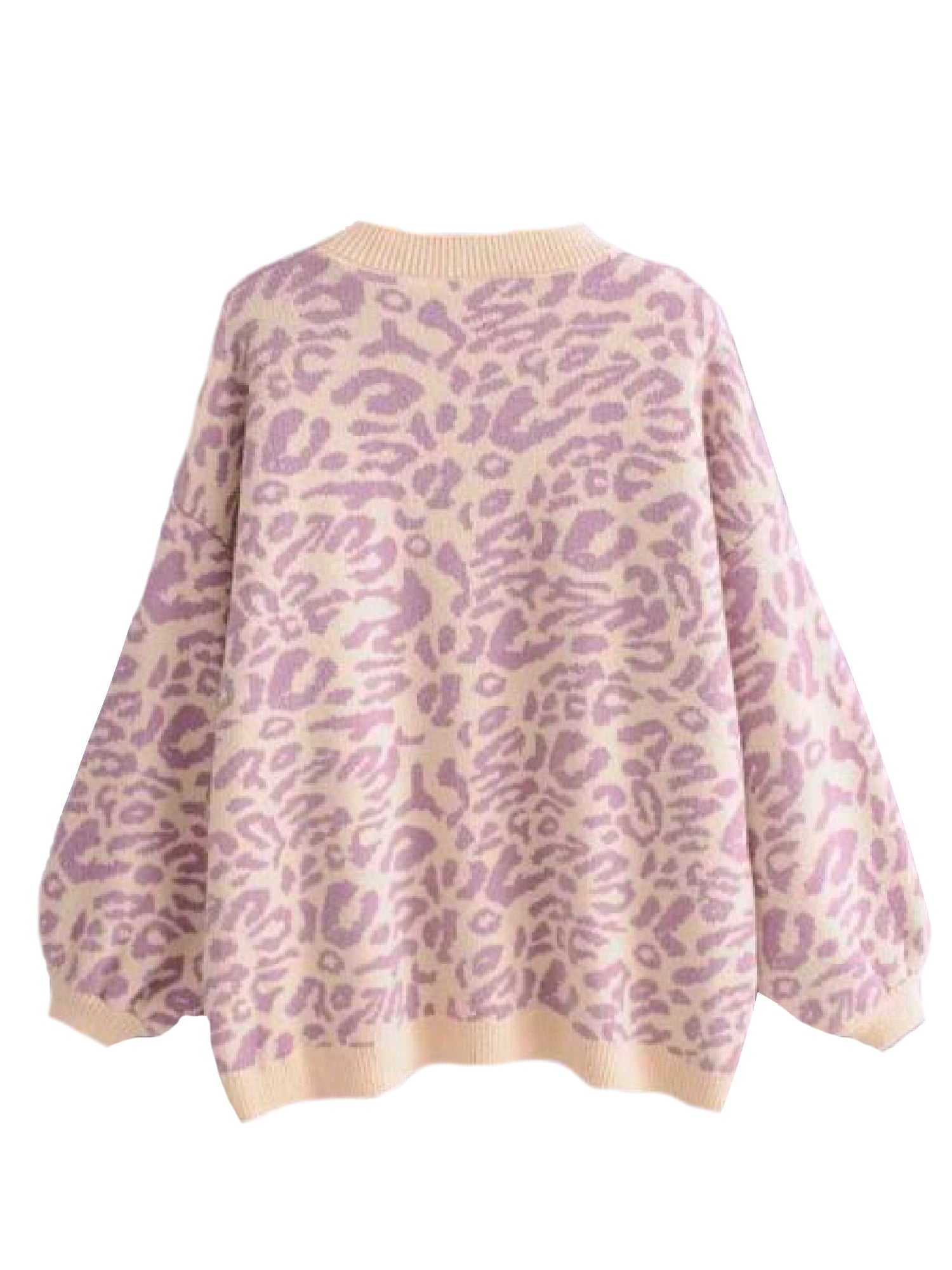 'Kanya' Crewneck Leopard Print Sweater (3 Colors) – Goodnight Macaroon